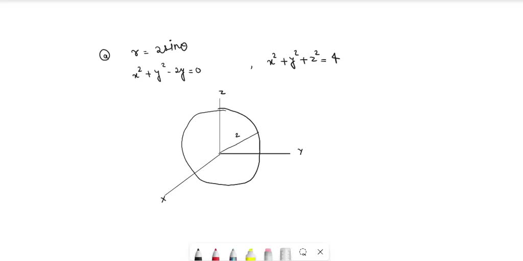 SOLVED: a. Using triple integration in cylindrical coordinates, find ...