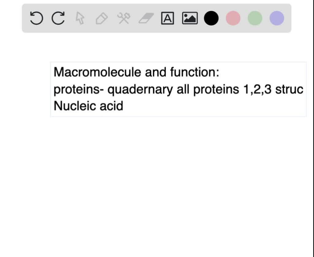 Match the macromolecule with its function Moves organelles around ...