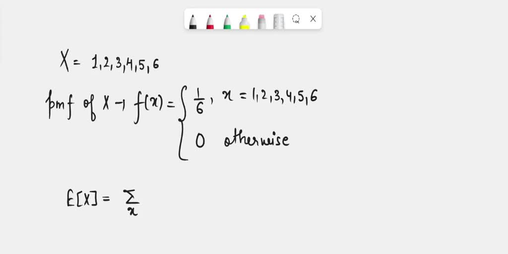 Solved Suppose That The Discrete Uniform Random Variable Y Has Range 5 7775