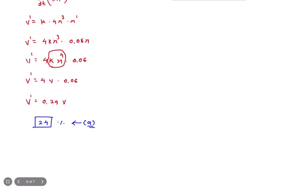 SOLVED: point) Poiseuille's Law states that the volume of blood flowing ...