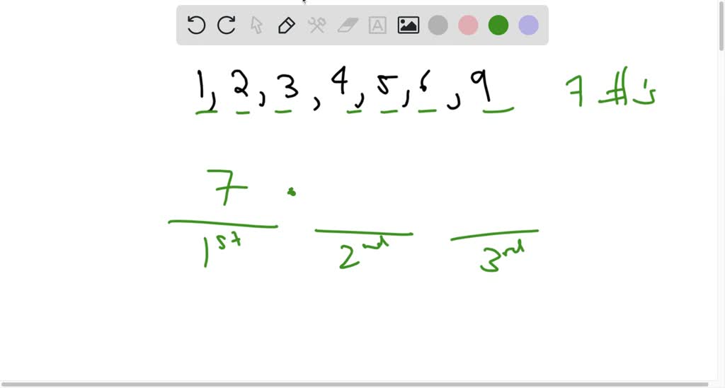 SOLVED: How many four-digit numbers can be formed using the digits 1, 2, 4, 5, 6, and 9 if ...
