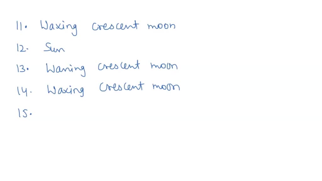 The Moon symbols run across the Almanac in a series of slightly ...