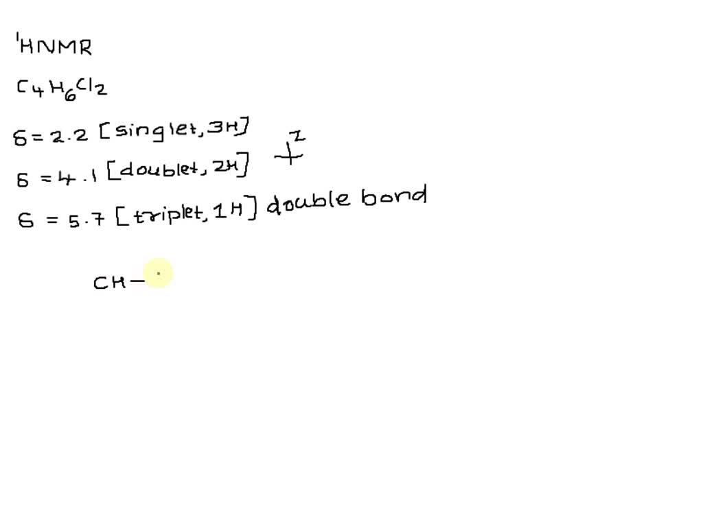 SOLVED: ences Draw the structure of A, a compound of molecular formula ...