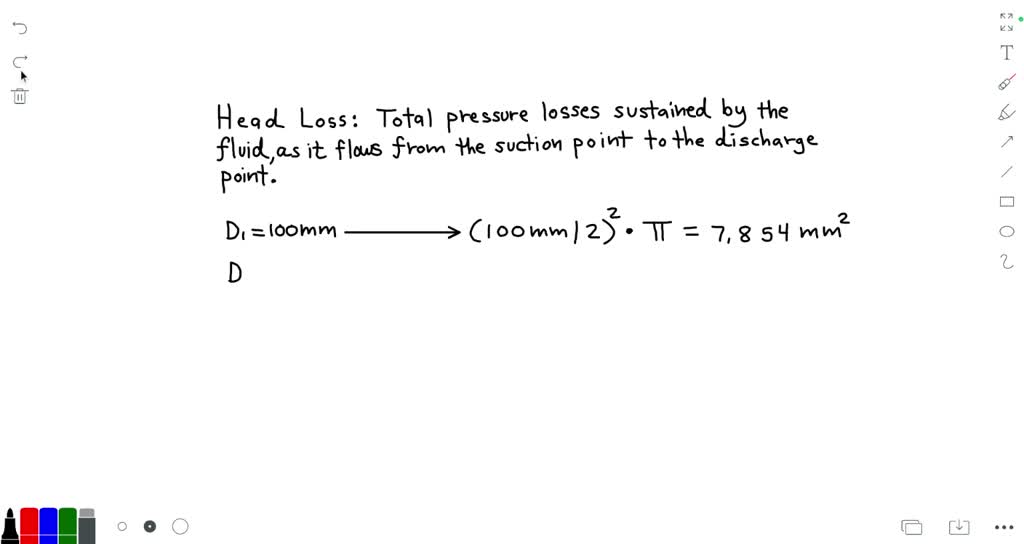 SOLVED: A piping system involves sharp turns, and thus large minor head losses. One way of ...