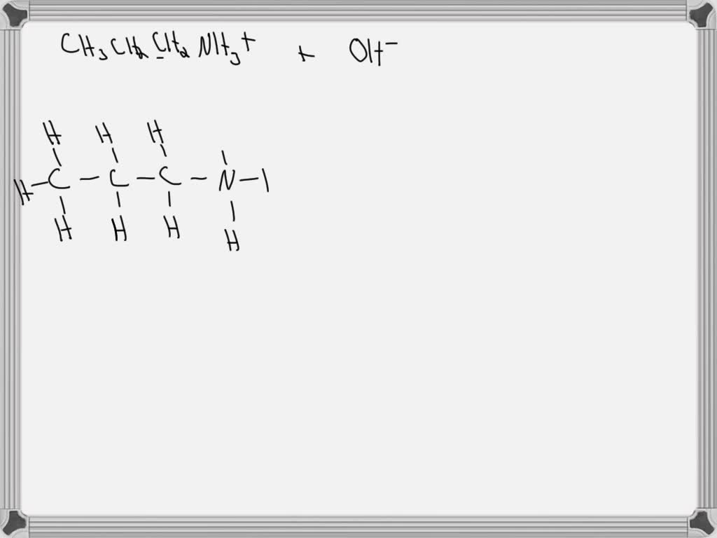 SOLVED: This is a Bronsted-Lowry acid-base reaction. Draw structures ...