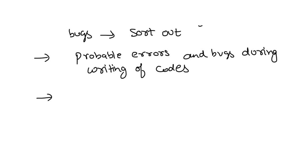 SOLVED: how the debugging process can be used to help develop more ...