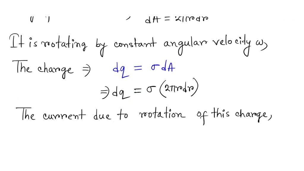 SOLVED: Problem 2: Rotating charged sphere (25 points) A sphere of ...