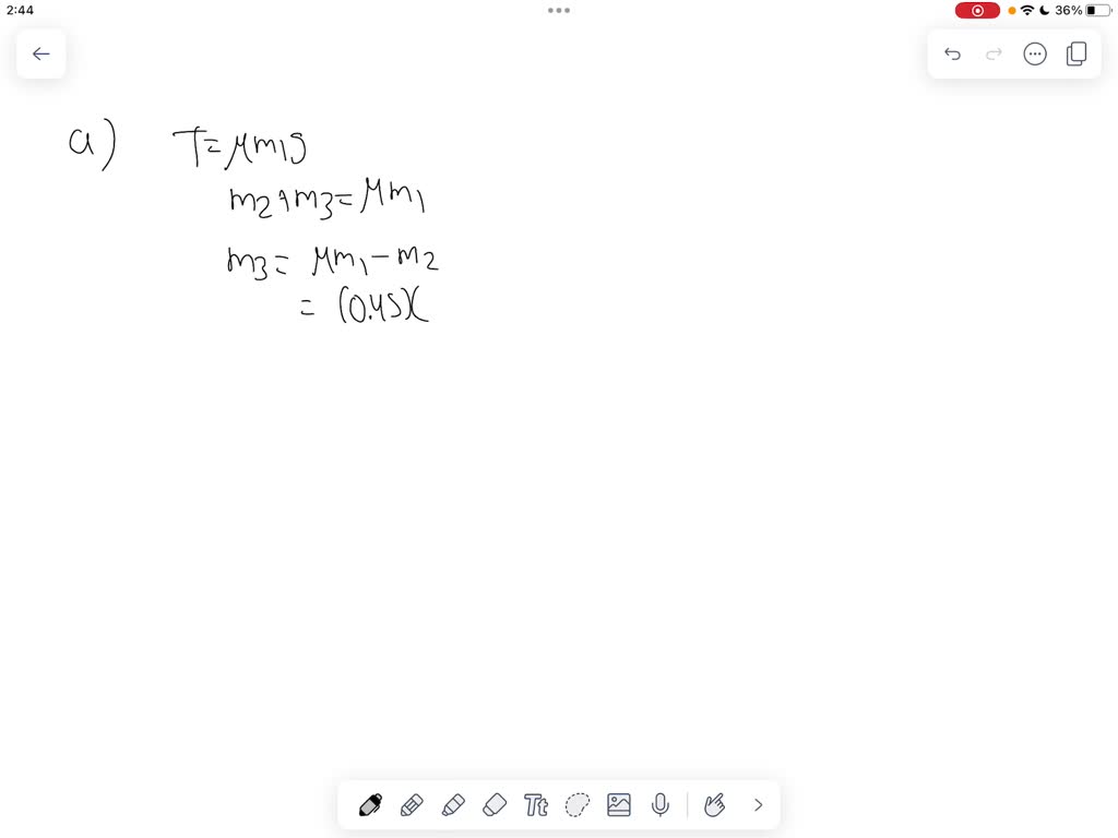 Solved 28 0 Kg Block Is Connected To An Empty 2 00 Kg Bucket By A