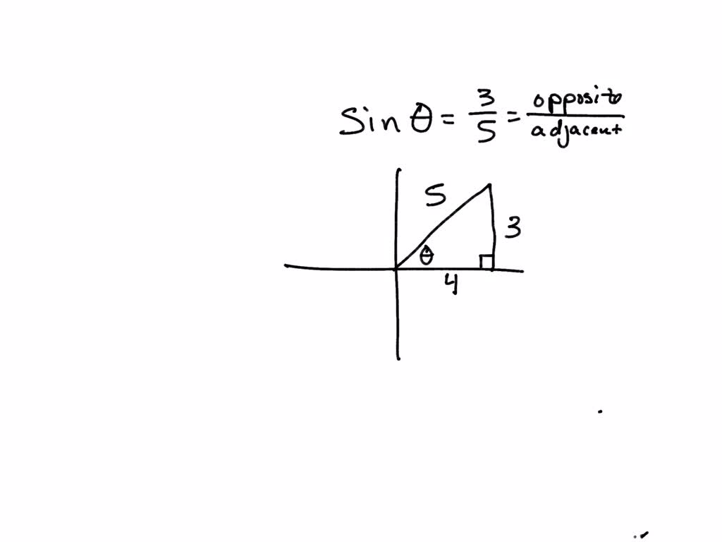 SOLVED: 15-22, sketch right triangle corresponding to the trigonometric function of the acute ...