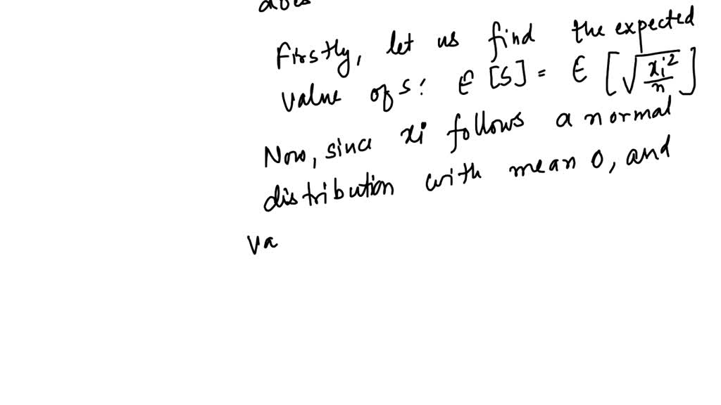 SOLVED: Suppose x follows a normal distribution with mean 0 and ...
