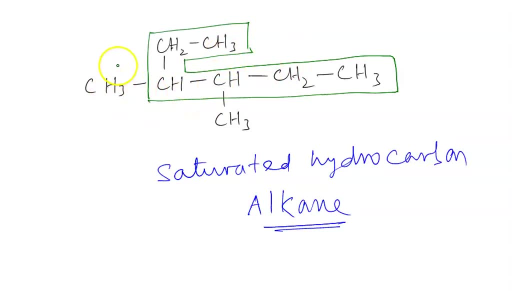 SOLVED: What is the IUPAC name for this alkane? CH2 CH3 CH3 - CH - CH ...