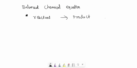 write a balanced chemical equation for the reaction that occurs when a ...