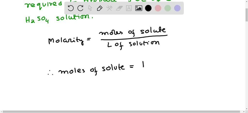 SOLVED: How to prepare 2 liters of 2M H2SO4 from 2 liters of 5N H2SO4 ...