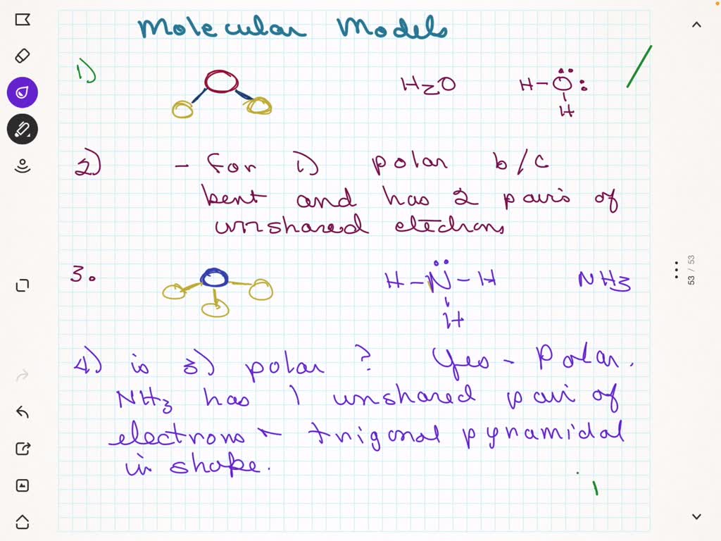 SOLVED: Text: Experiment #5 Data Report Sheet Molecular Models Part ...
