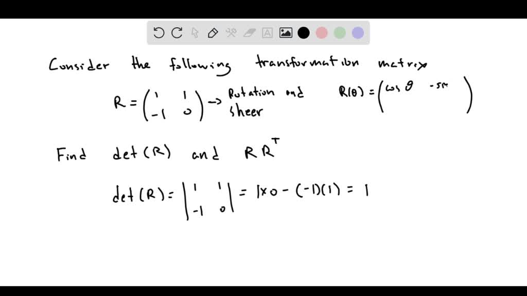 'what is a rotational matrix and how do I identify them? How do I ...