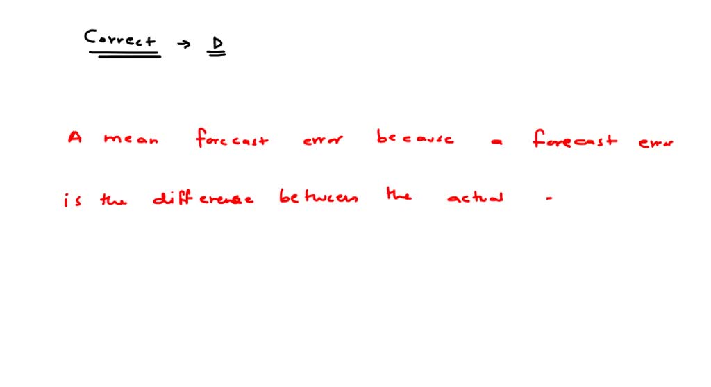 SOLVED: 9. In comparison to mean absolute error, mean squared error ...