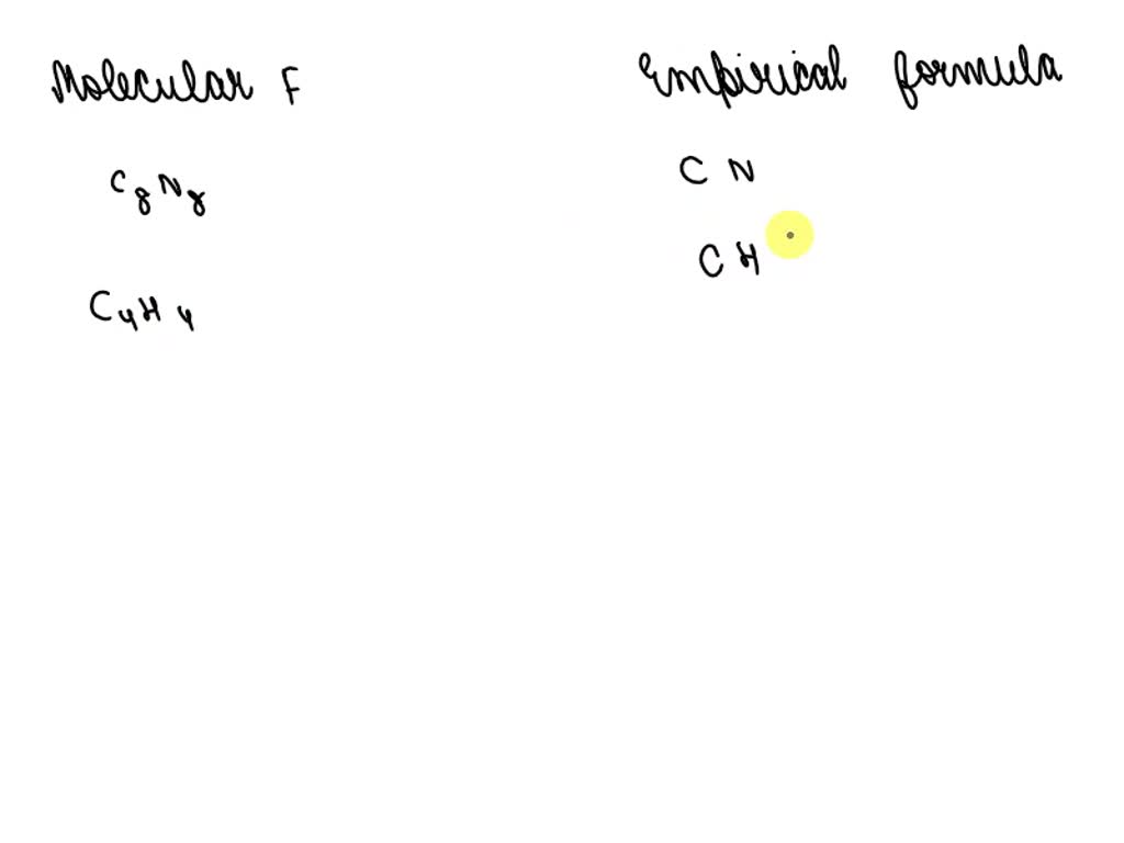 SOLVED: Texts: Write the empirical formulas of the following compounds ... SOLVED: Texts: Write the empirical formulas of the following compounds ...