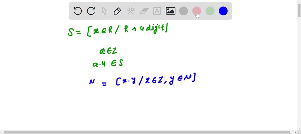SOLVED: Prove whether the set of real numbers whose decimal representation only contain the ...