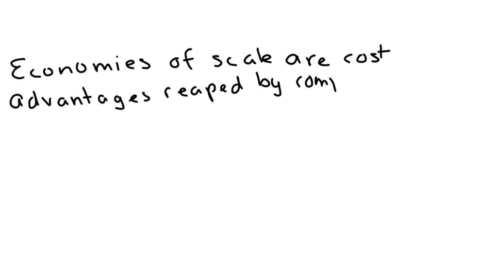 SOLVED: a production system that has increasing returns to scale with ...