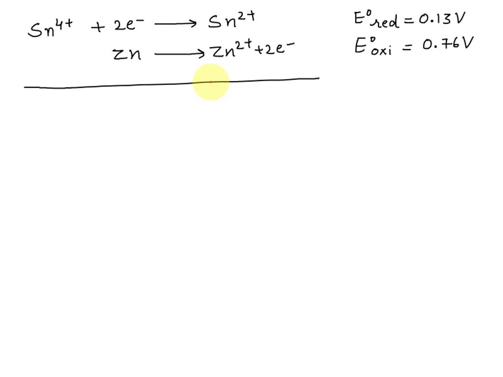 SOLVED: Write a balanced equation for a spontaneous reaction ...