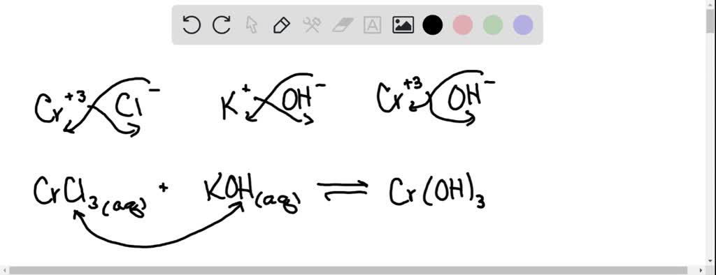 Solved Chromium Iii Ions Are Very Poisonous They Can Be Removed From Solution By