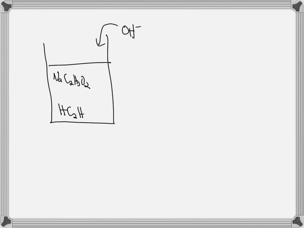 SOLVED: Write a net iconic equation for the reaction that occurs when strong base (use OH− for ...