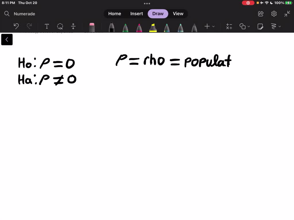 Solved Null And Alternative Hypotheses For A Test Are Given Below Give The Notation X For