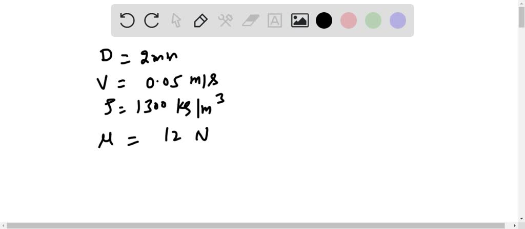 The drag of a sphere in low Reynolds number flow is approximately given ...