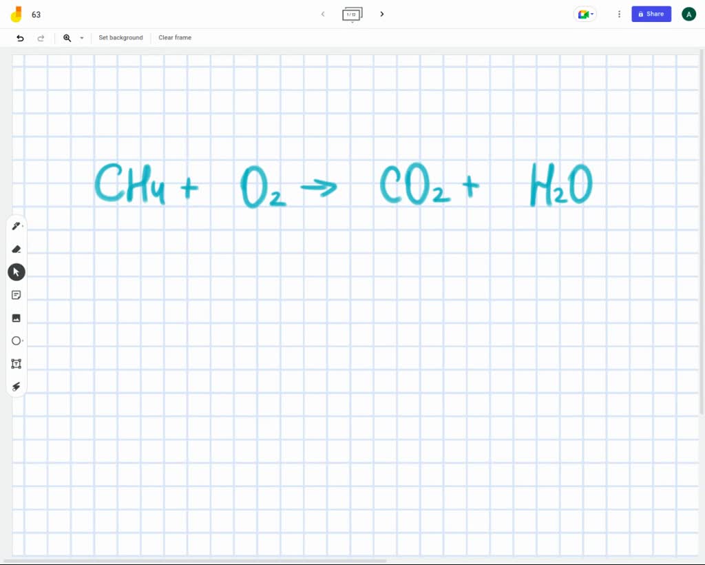SOLVED: Balance the chemical equation CH4+O2-CO2+H2O
