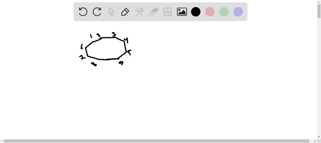 SOLVED: Cyclodecene exists as both cis and trans isomers. Draw line ...