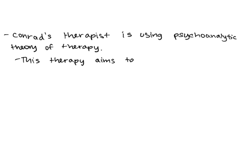 Can you give a cbt focused case conceptualization and...