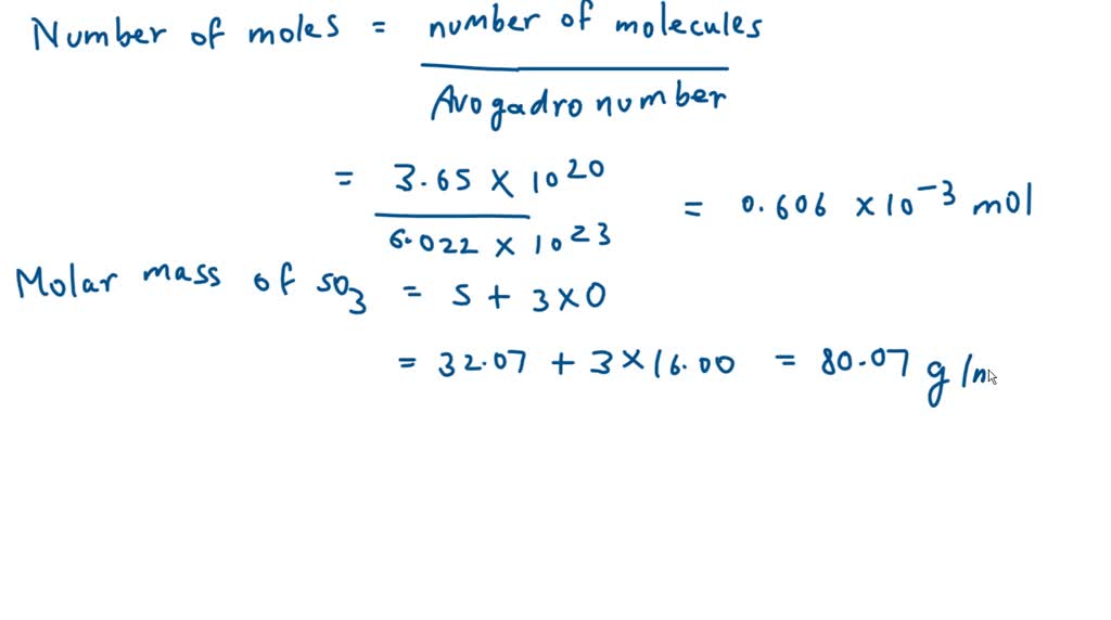 SOLVED: Determine molecules of C5H5N in 16.00 g of C5H5N ( molar mass= 79.11 g/ mol) Explain how ...