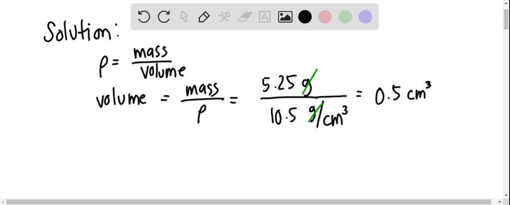 SOLVED: the density of pure silver is 10.5 g/cm3 at 20 degree. if 5.25 ...