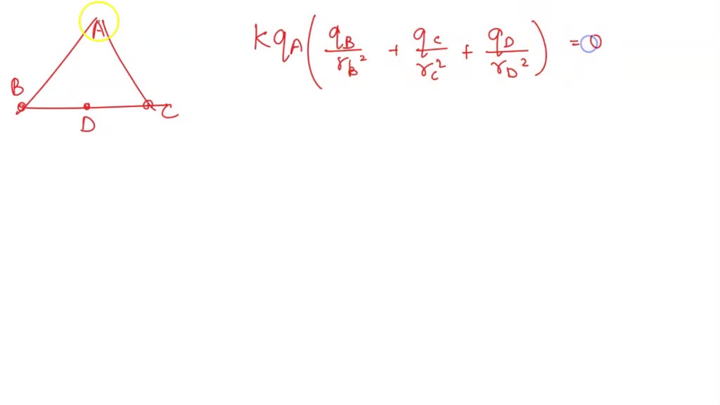 SOLVED: An equilateral triangle has a point charge +3.90q at each of the three vertices (A, B, C ...