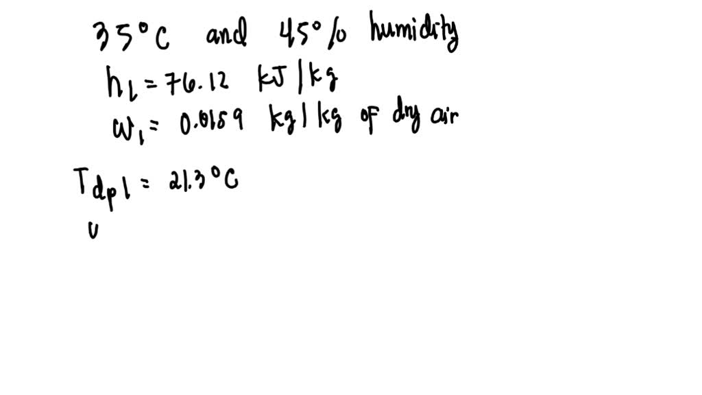 SOLVED: Q.1(a) The temperature and the relative humidity of the air in ...