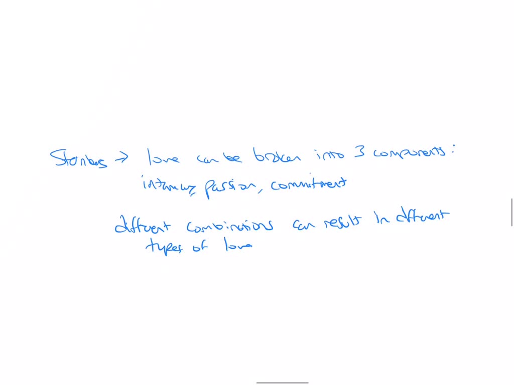 SOLVED: Compare and contrast Robert Sternberg's triangular theory of ...