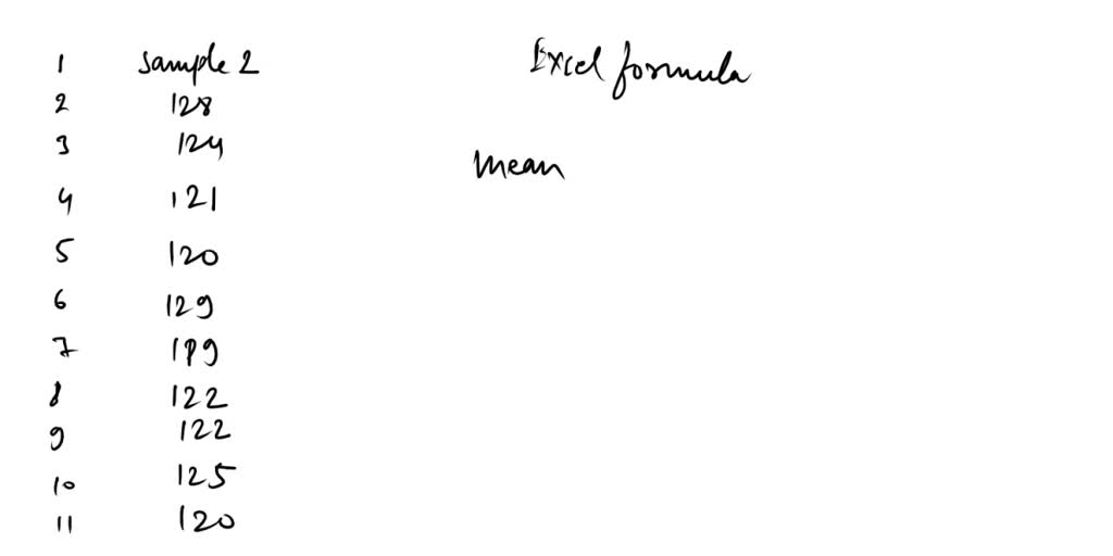 SOLVED: Sample 110 128 112 How to find coefficient of variation (CV) in ...