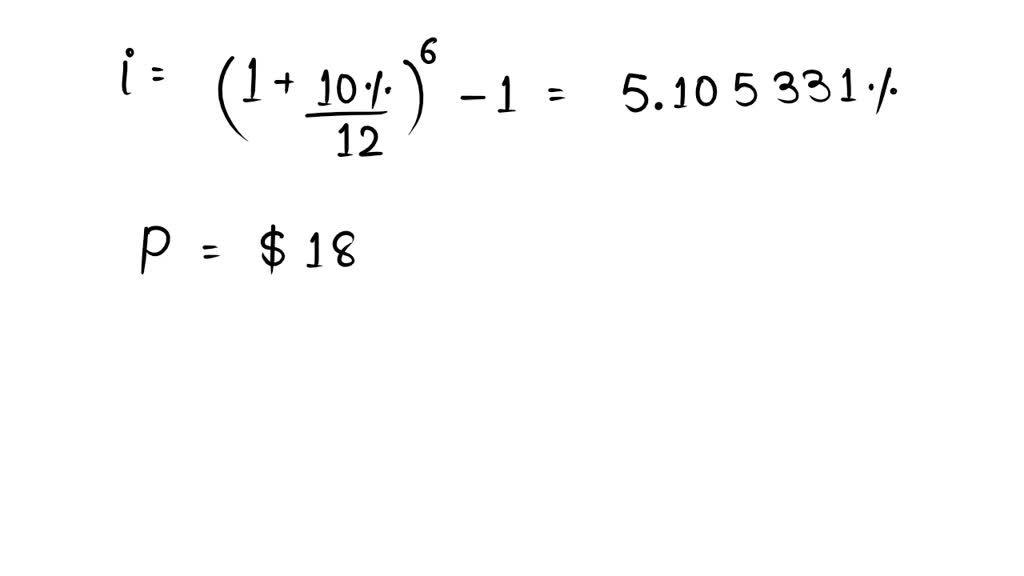 SOLVED: Find the present value of a perpetuity of 18,000 payable at the ...