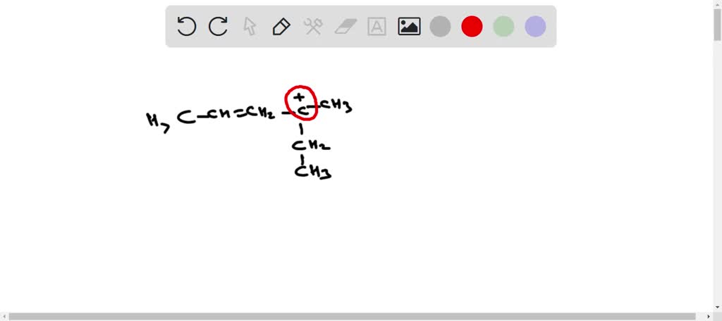 SOLVED: The 3D image below is that of an allylic carbocation ...