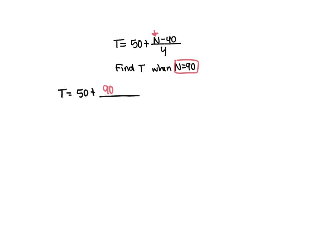 SOLVED: Dolbears law states the relationship between the rate at which ...
