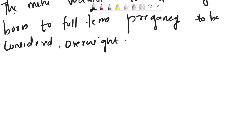 SOLVED: The following are categories for low birth weight in infants ...