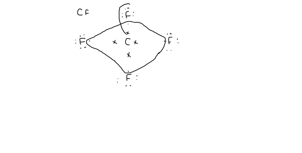 SOLVED: CHEMWORK: Draw the Lewis structure for CF4 and answer the ...