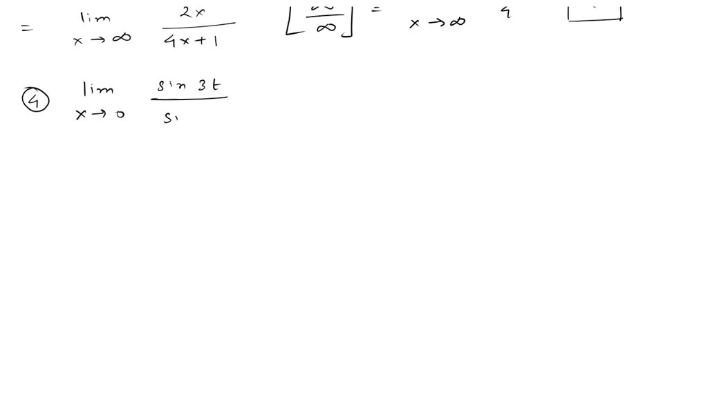 Solved Evaluate The Following Limits Using Lhopitals Rule Lim Tan