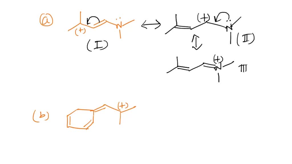 SOLVED: Draw all significant resonance structures for each of the following compounds. (8 pts)