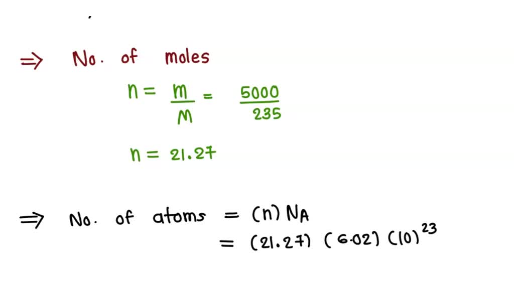 SOLVED: Calculate the energy released by 5 kg of uranium 235 undergoing ...