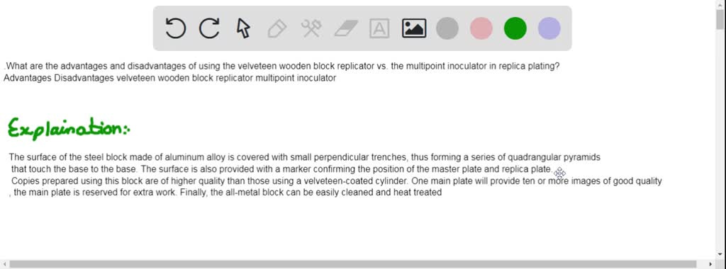 SOLVED: What are the advantages and disadvantages of using the ...