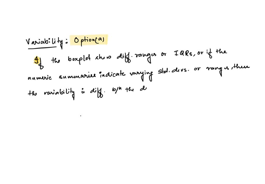 Solved When Comparing The Side By Side Boxplots For The Devour And Savor Licks As Well As The 