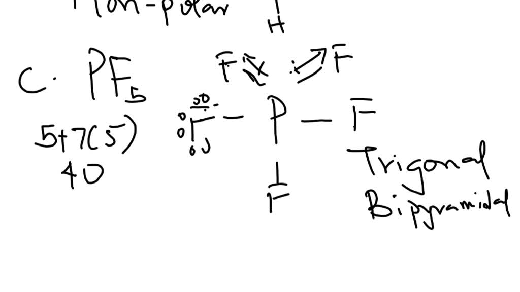 SOLVED: Determine the Lewis structure, vsepr, dipole moment direction ...