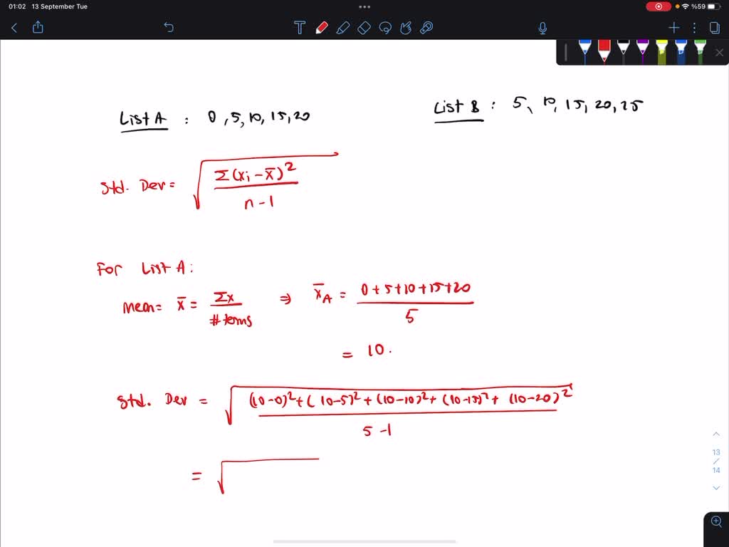 SOLVED: Let x be a positive number. The random variable R is normally distributed with mean x ...