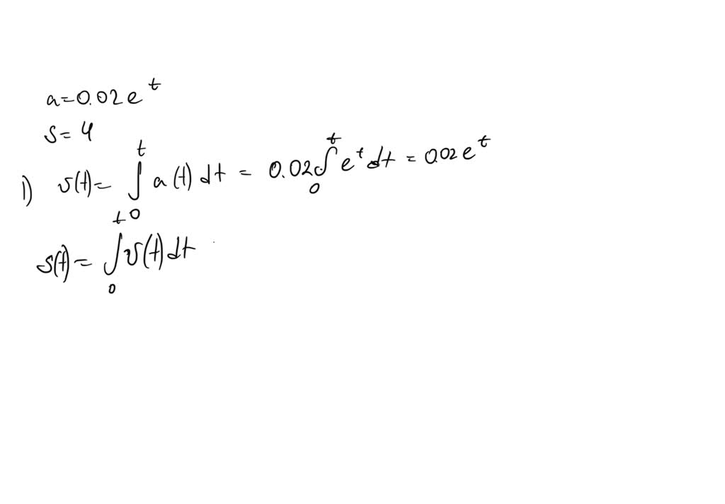 SOLVED: The acceleration of a particle as it moves along a straight line is given by a = (2t - 1 ...